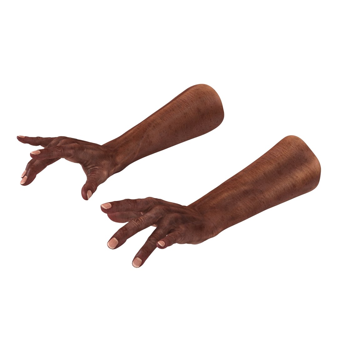 Rigged man hands 3D model - TurboSquid 1196052