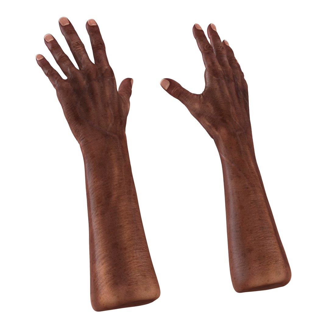 Rigged Man Hands 3D Model - TurboSquid 1196052