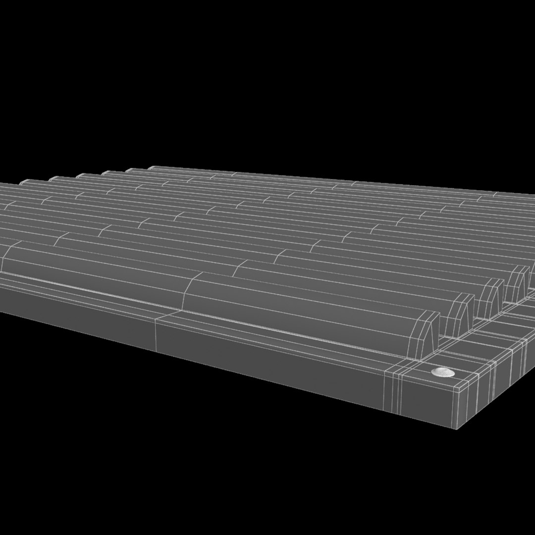 3d Model Grating Hardwares Mesh