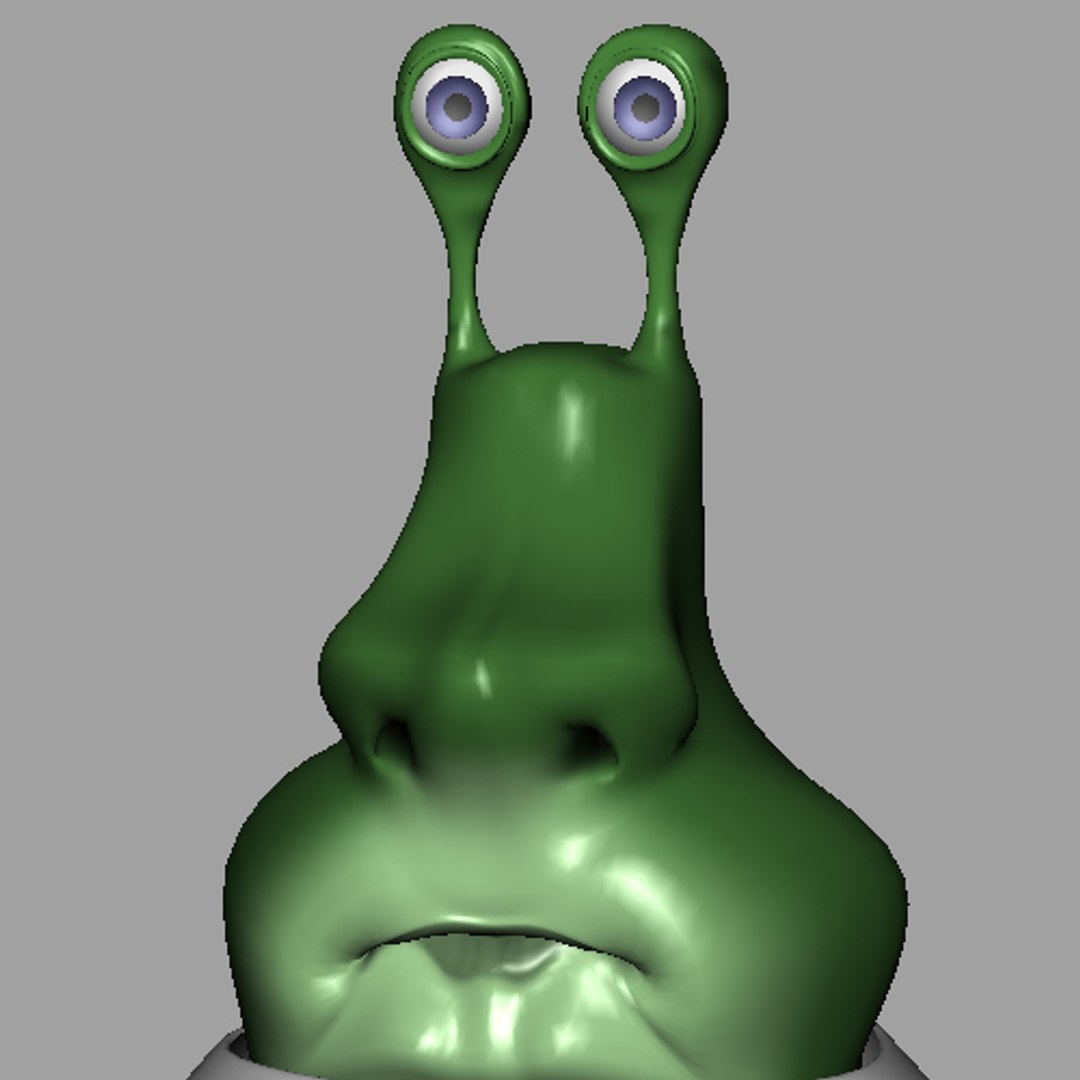 File Rigging Alien 3d Model