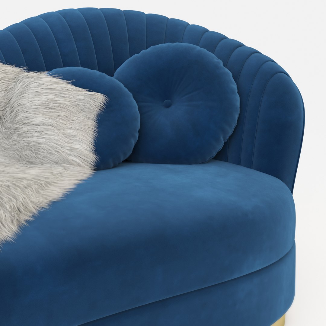 3D kelly sofa model - TurboSquid 1462553