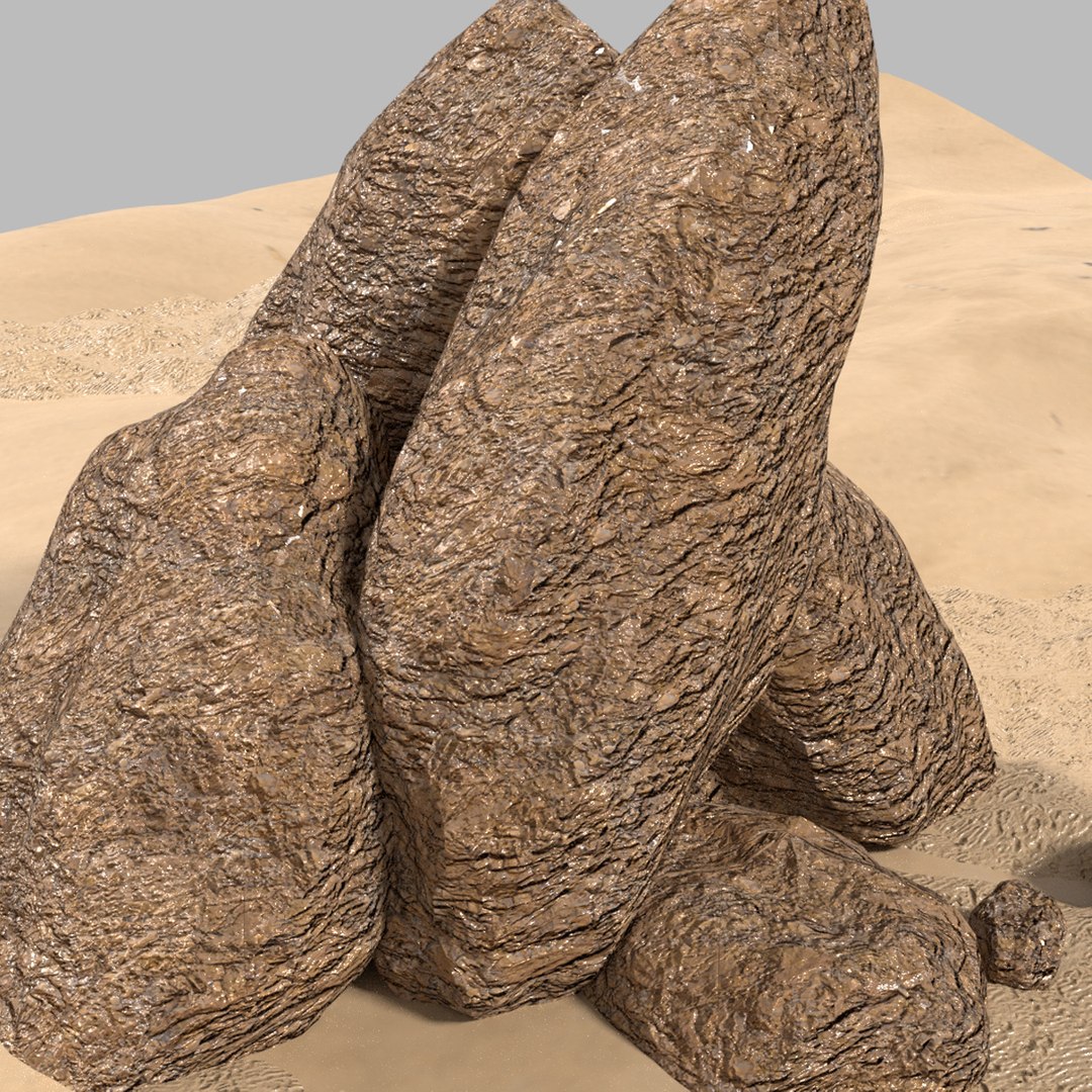 3D Rock Games Cliffs - TurboSquid 1293600