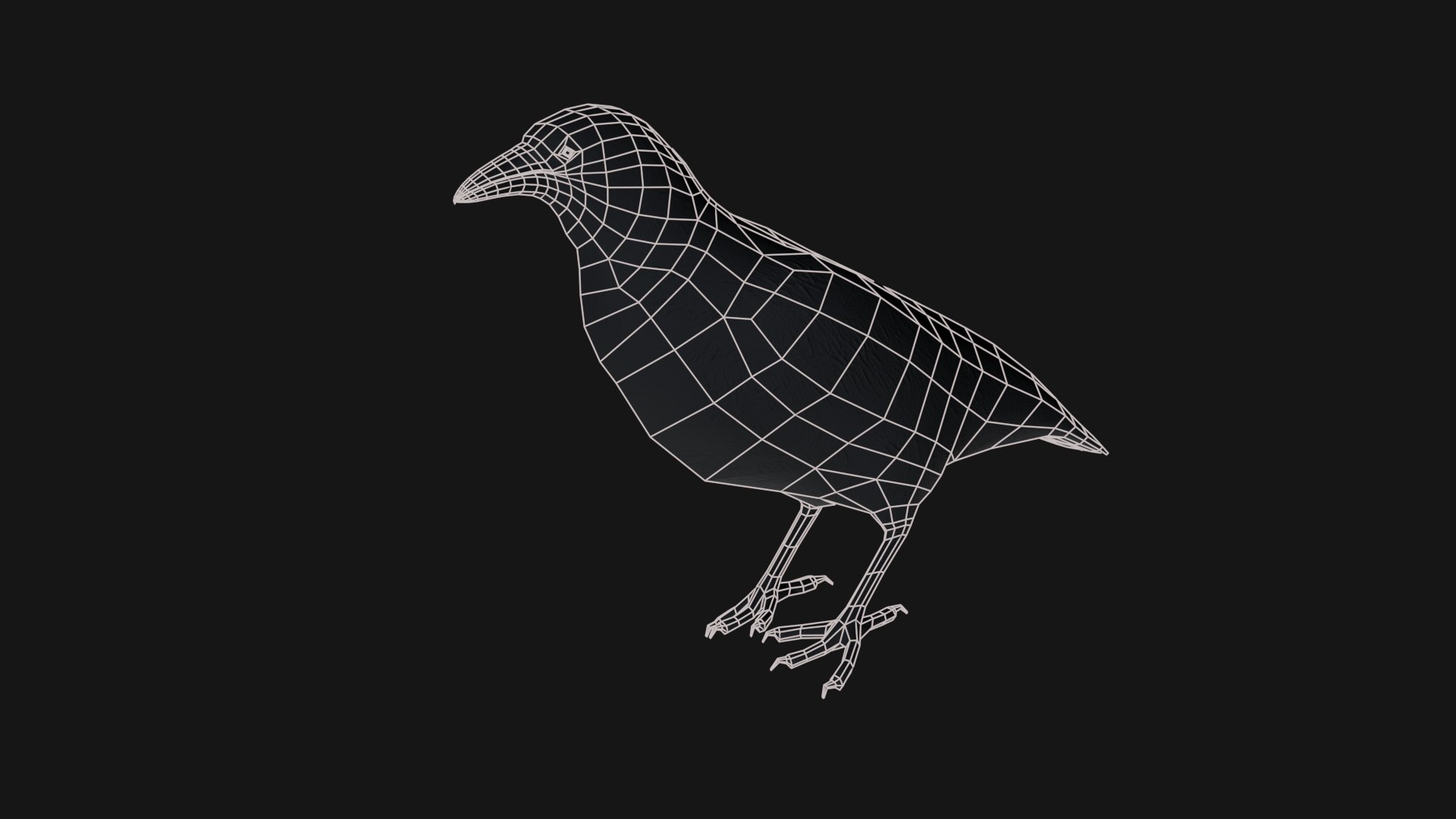 3D Raven - TurboSquid 2087185