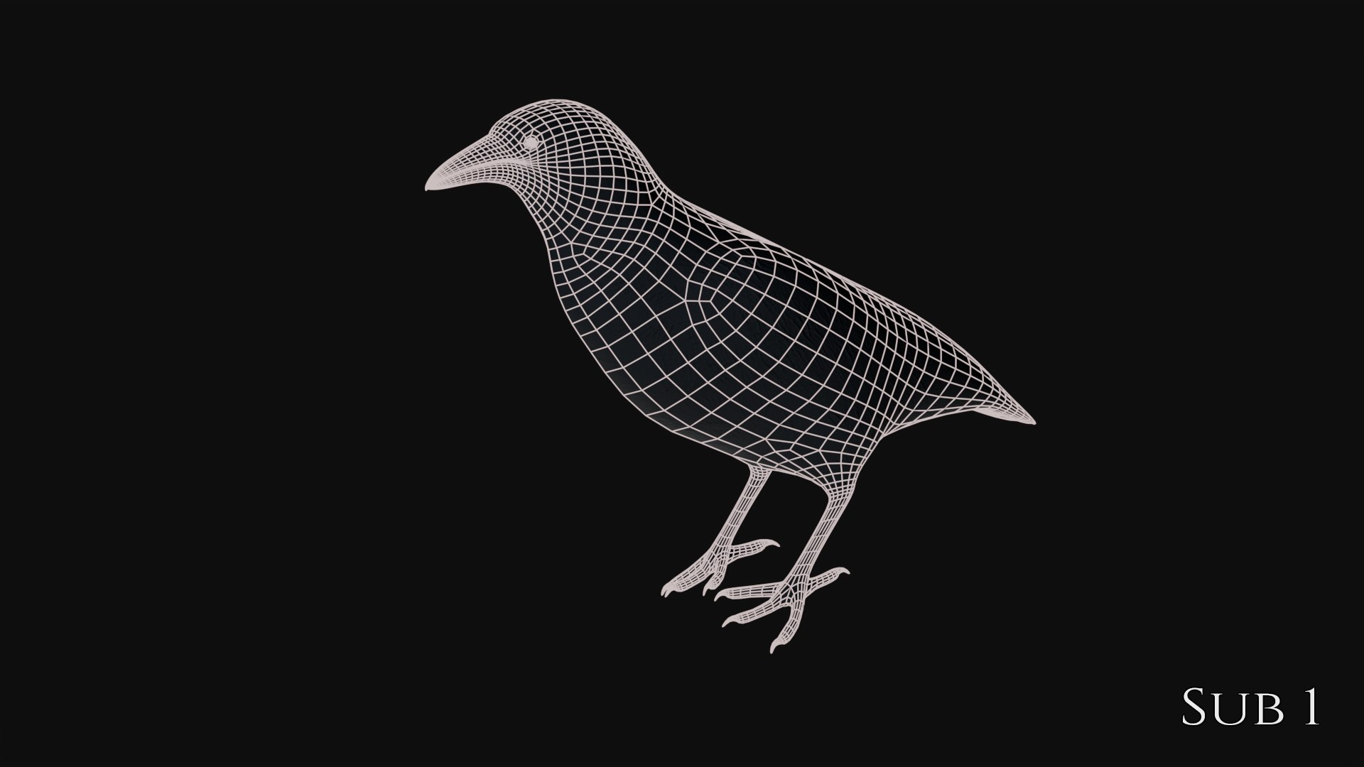 3D Raven - TurboSquid 2087185
