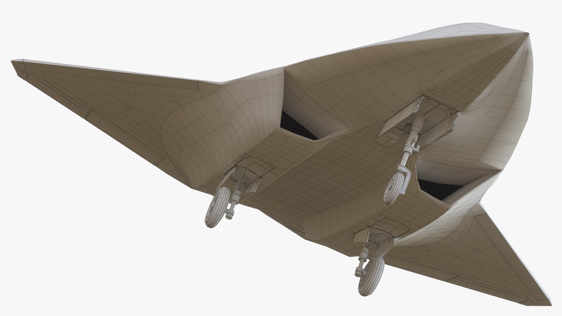 Future Fighter Jet Drone Model - TurboSquid 2217713