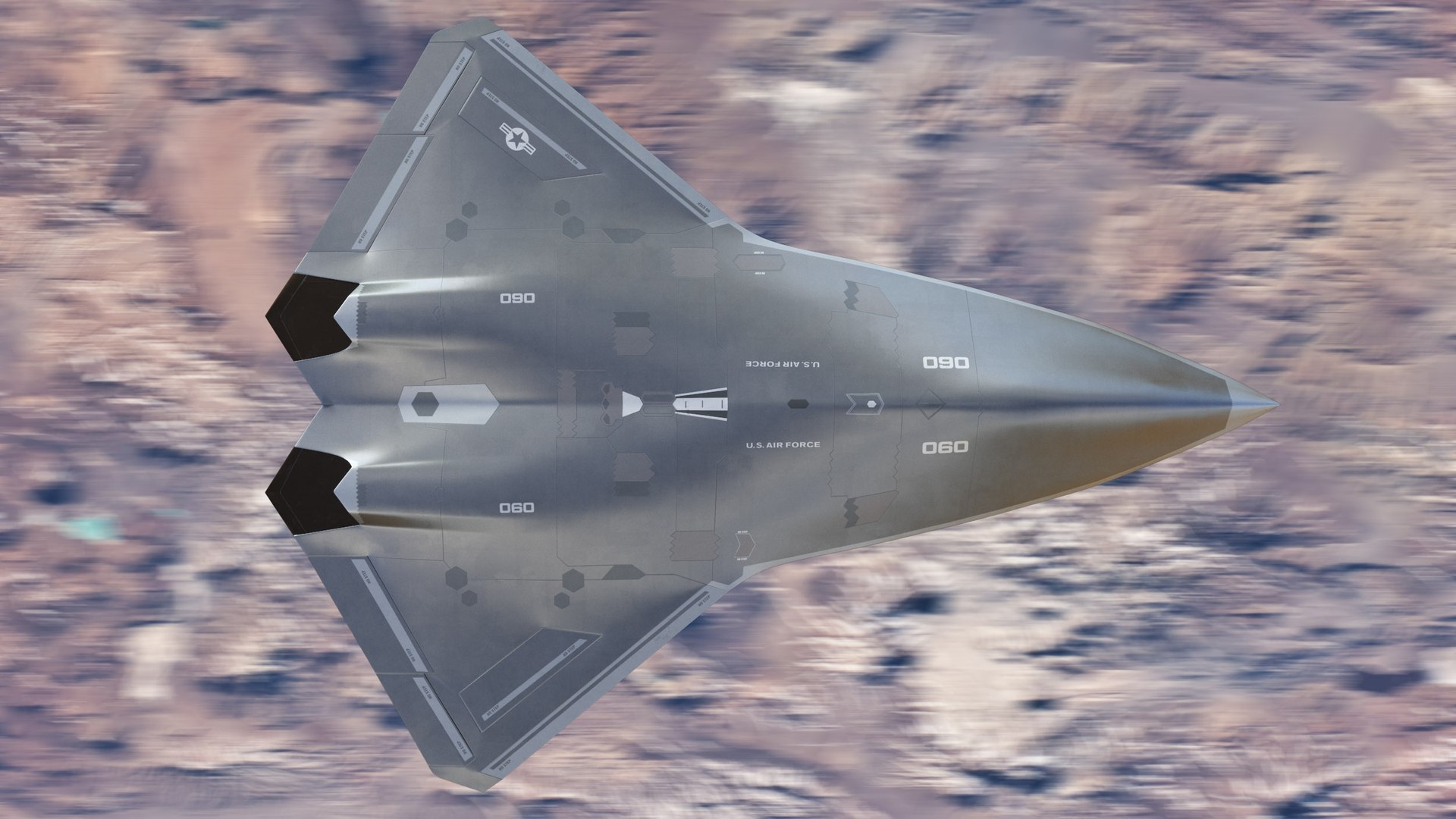 Future Fighter Jet Drone Model - TurboSquid 2217713