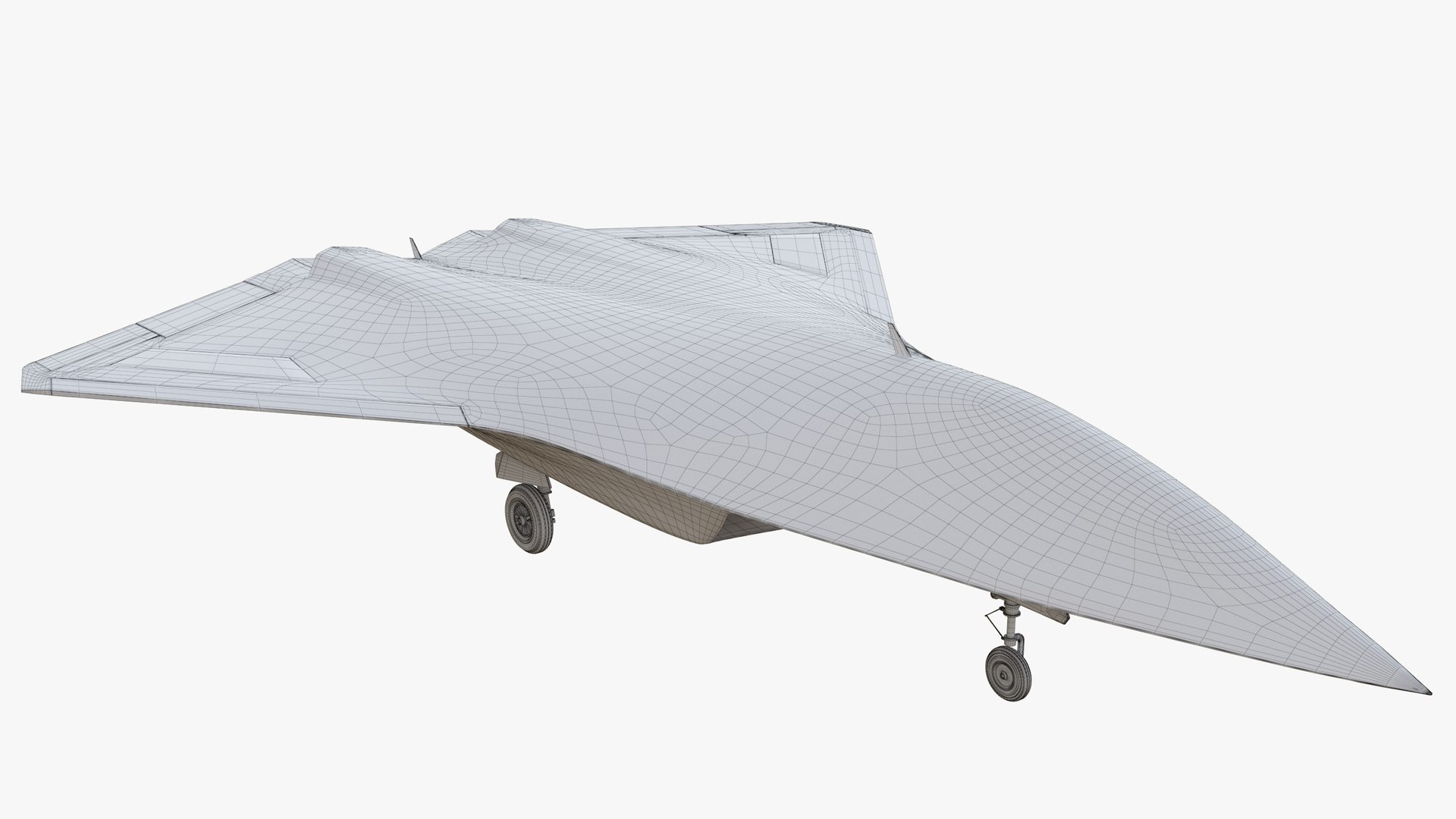 Future Fighter Jet Drone Model - TurboSquid 2217713