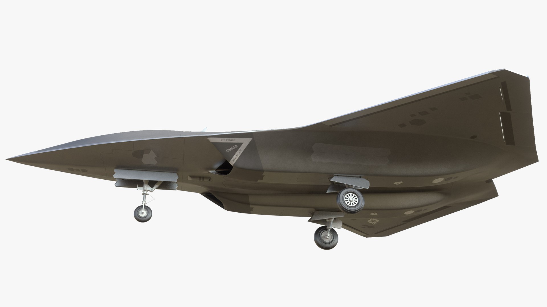 Future Fighter Jet Drone Model - TurboSquid 2217713