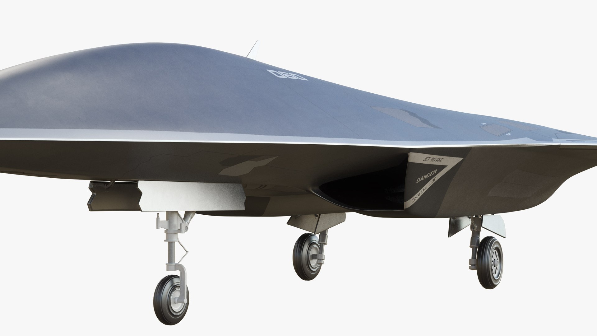 Future Fighter Jet Drone Model - TurboSquid 2217713