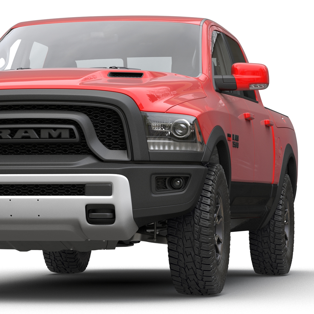 dodge ram rebel 2016 3d max