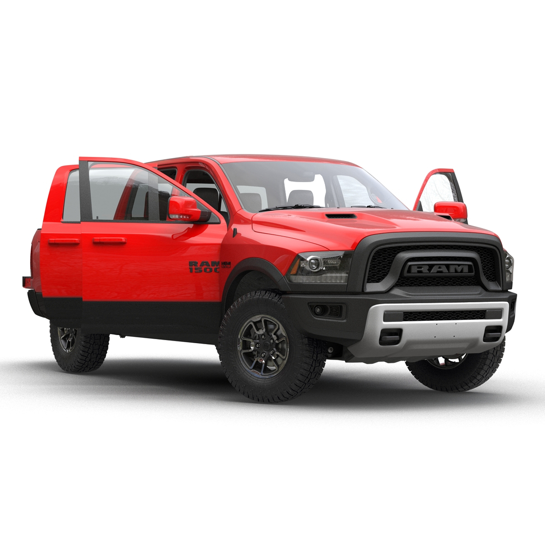 dodge ram rebel 2016 3d max