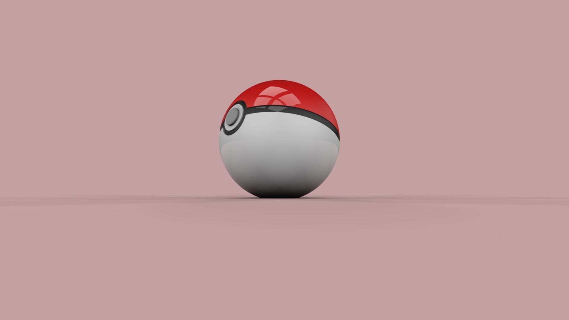 Free Pokeball 3d Model