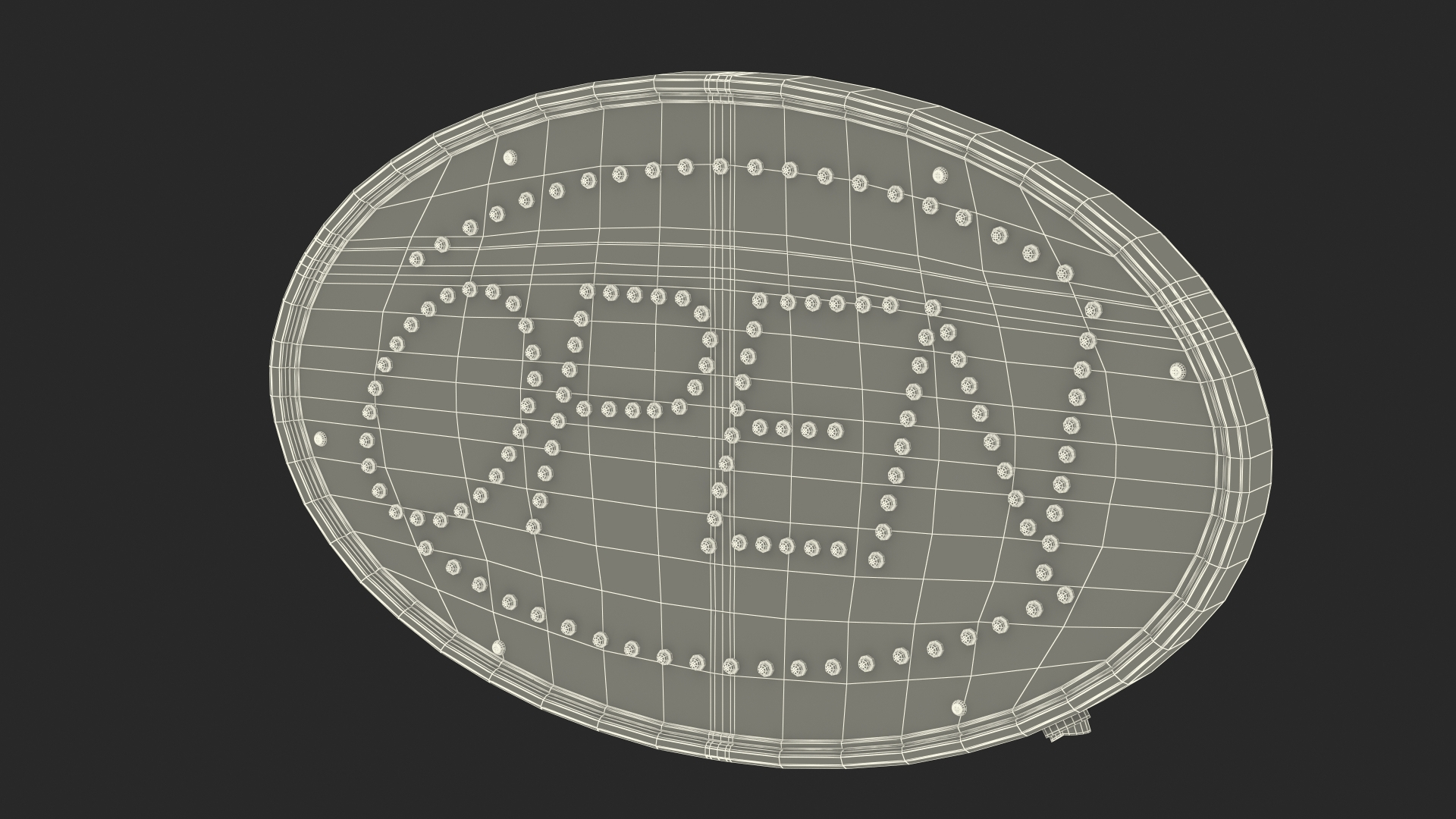 Oval LED Light Business Sign Open OFF 3D - TurboSquid 2108564