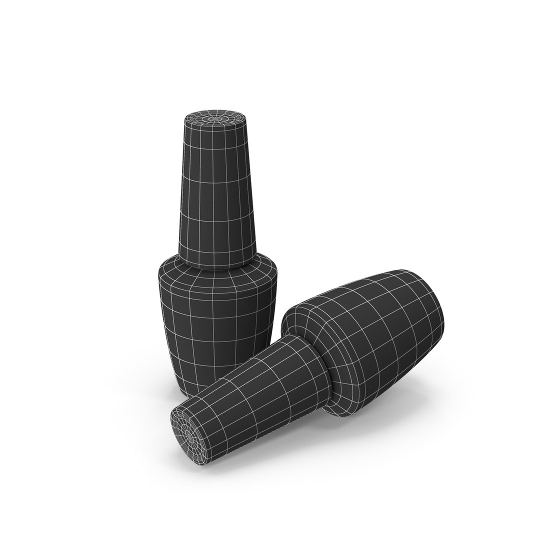 3D Nail Polish Model - TurboSquid 2194349