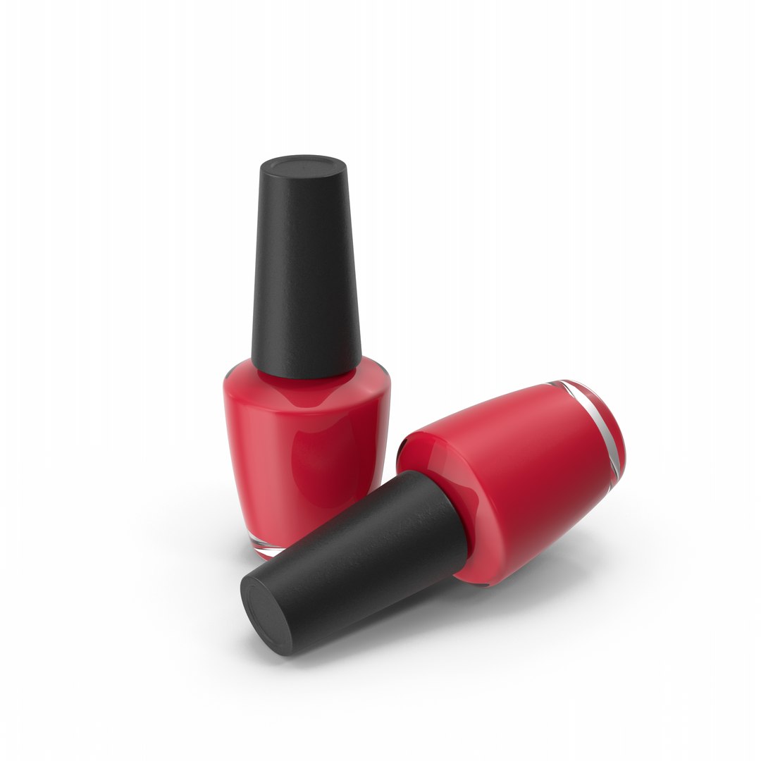 3D Nail Polish Model - TurboSquid 2194349