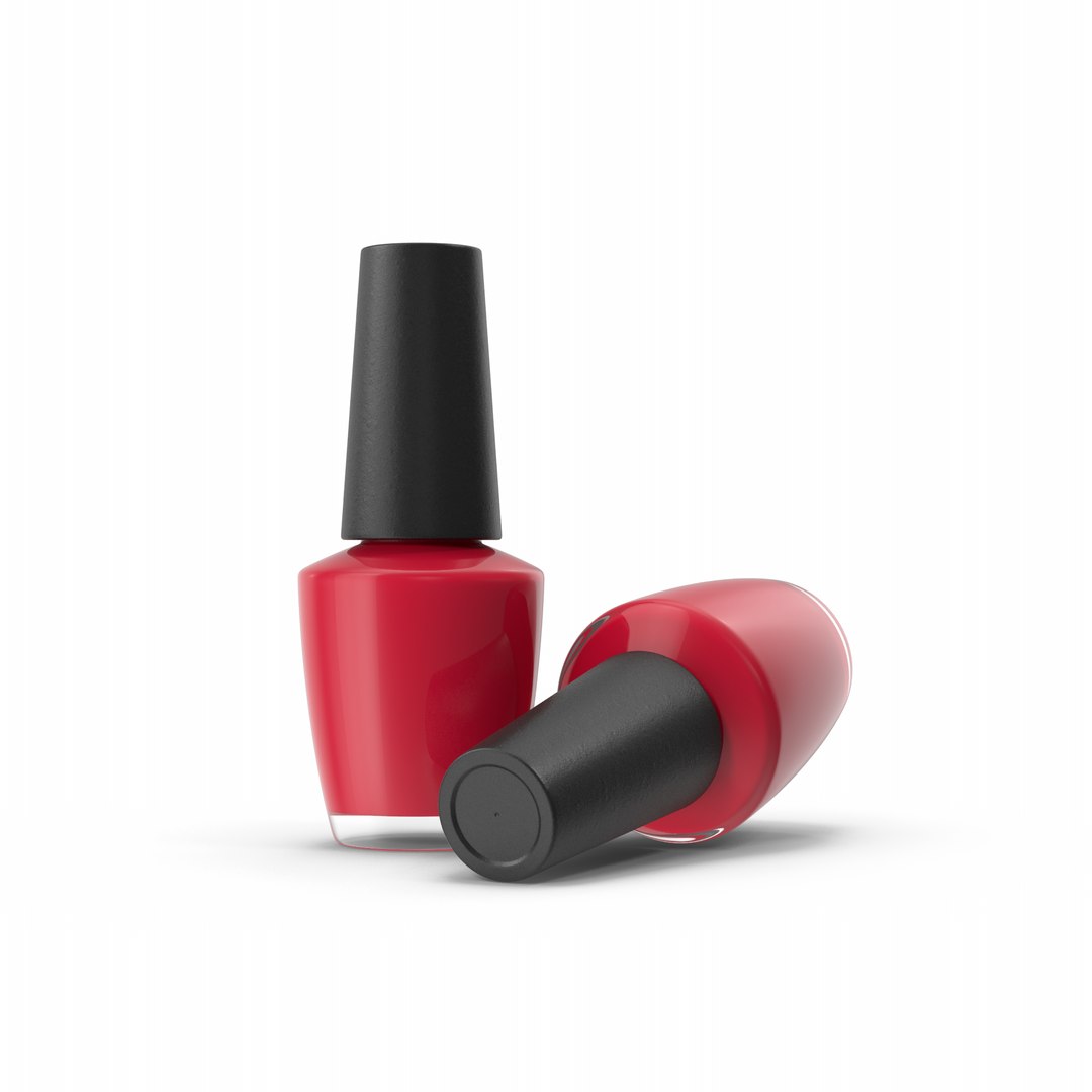 3D Nail Polish Model - TurboSquid 2194349