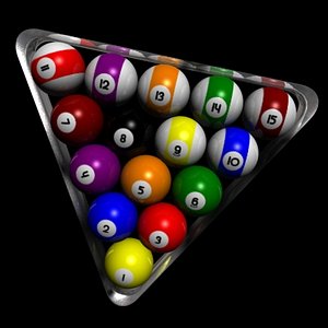 Billiards Balls 3D Models for Download | TurboSquid