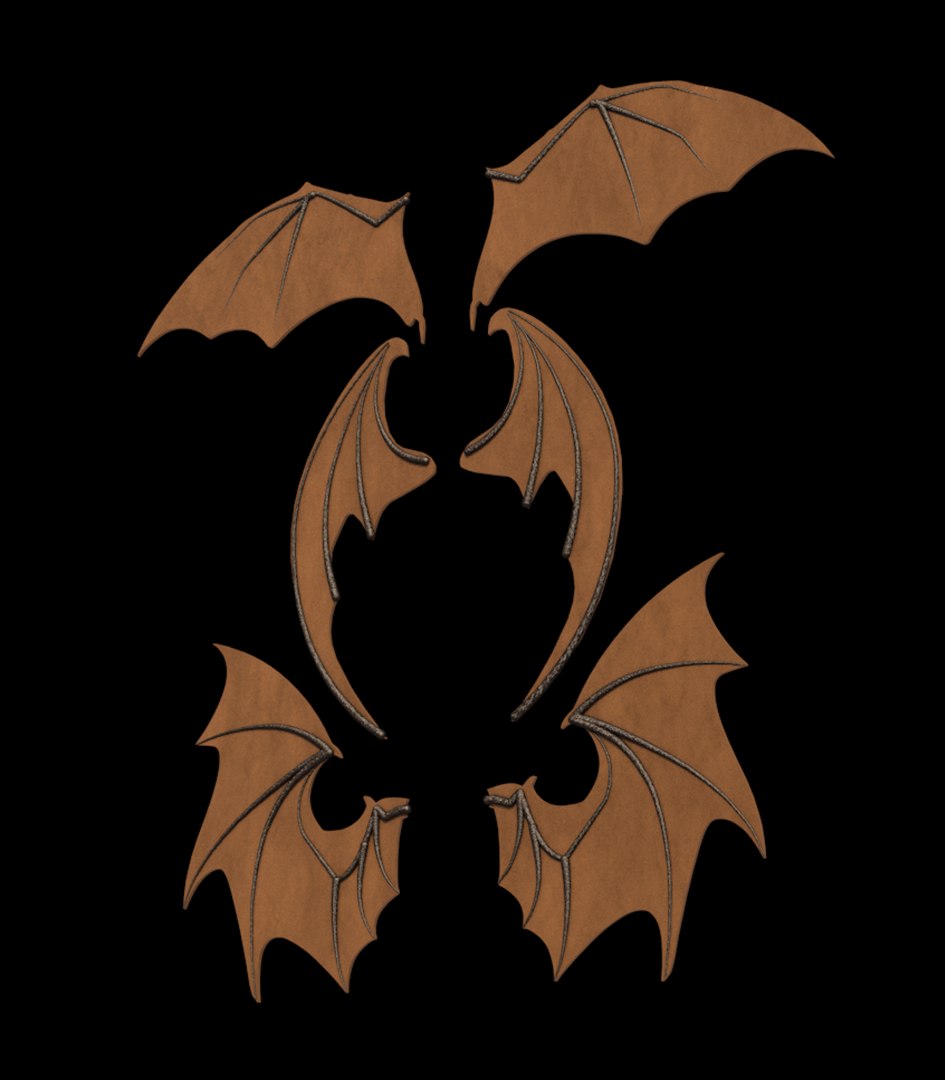 Bat wings 3D model - TurboSquid 1329261