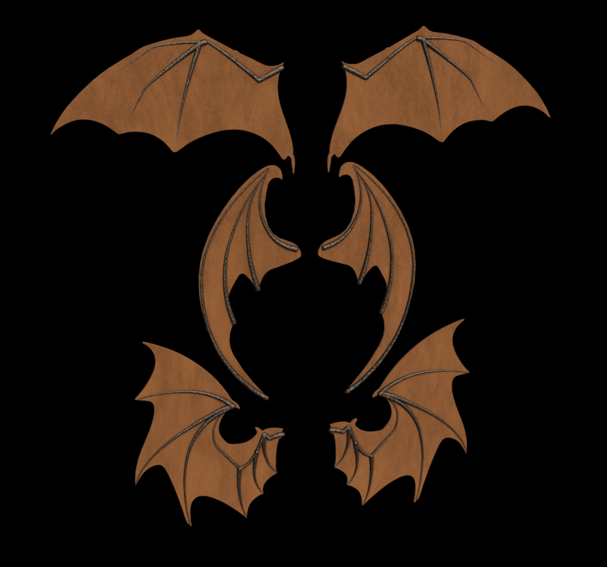Bat wings 3D model - TurboSquid 1329261