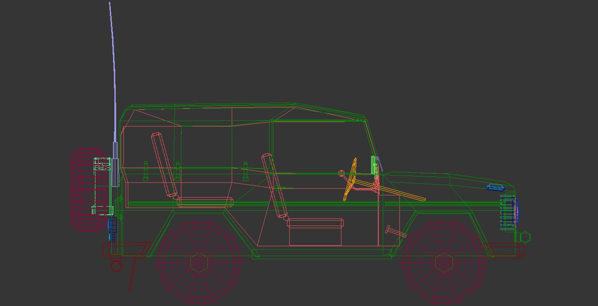Military Jeep Ar 3D Model - TurboSquid 1423167