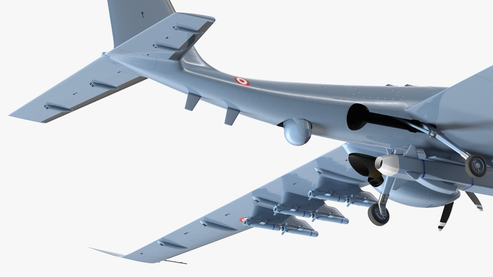 3D Model Tactical Aerial Combat Drone Rigged - TurboSquid 2137116