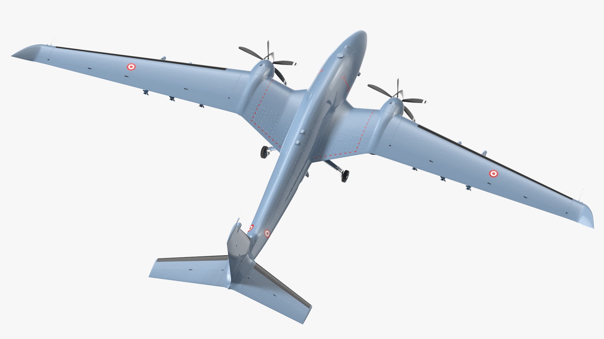 3D model Tactical Aerial Combat Drone Rigged - TurboSquid 2137116