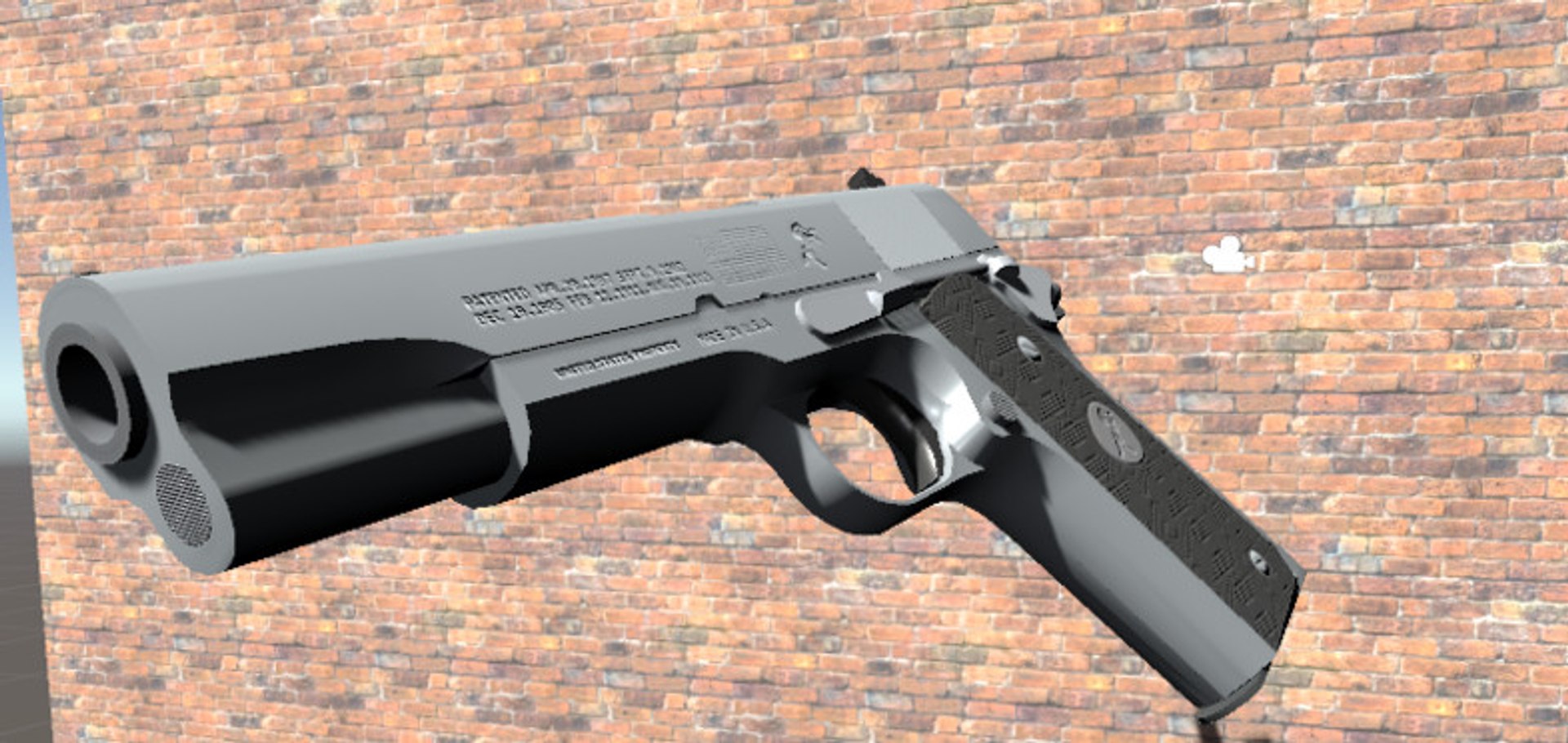 M1911 3D Model - TurboSquid 1255695