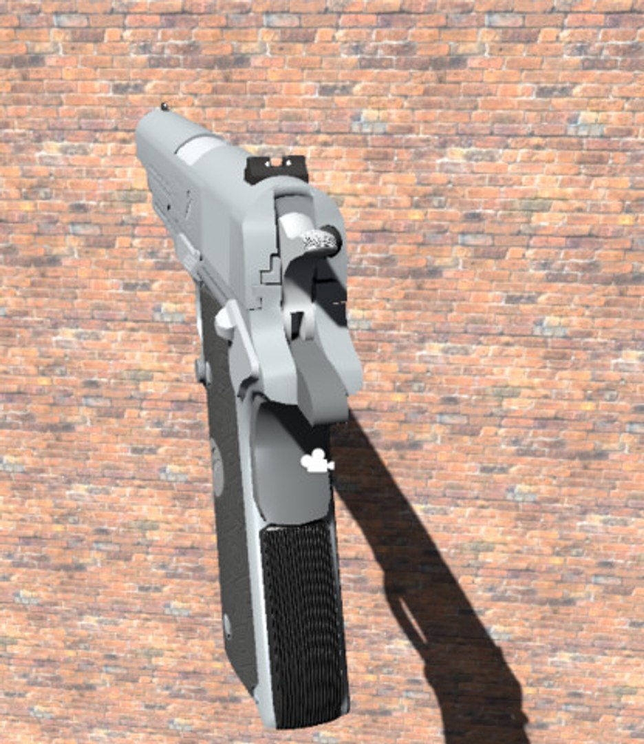 M1911 3D Model - TurboSquid 1255695