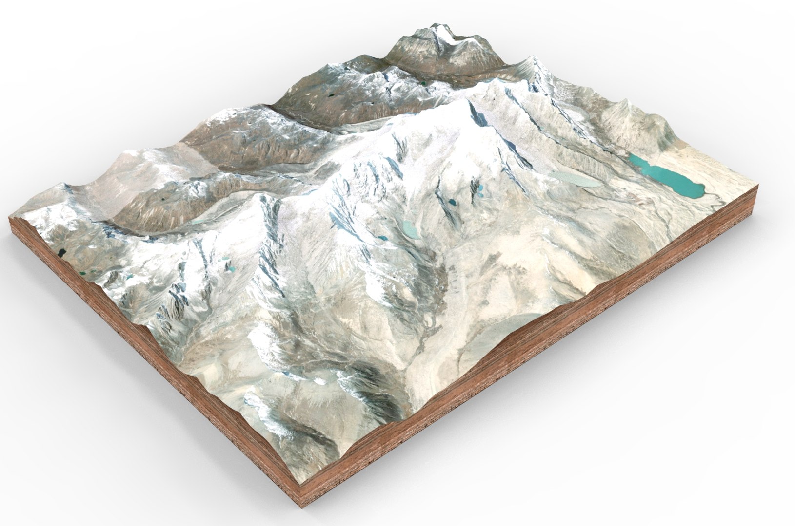 Mountain Landscape Model - TurboSquid 1558934