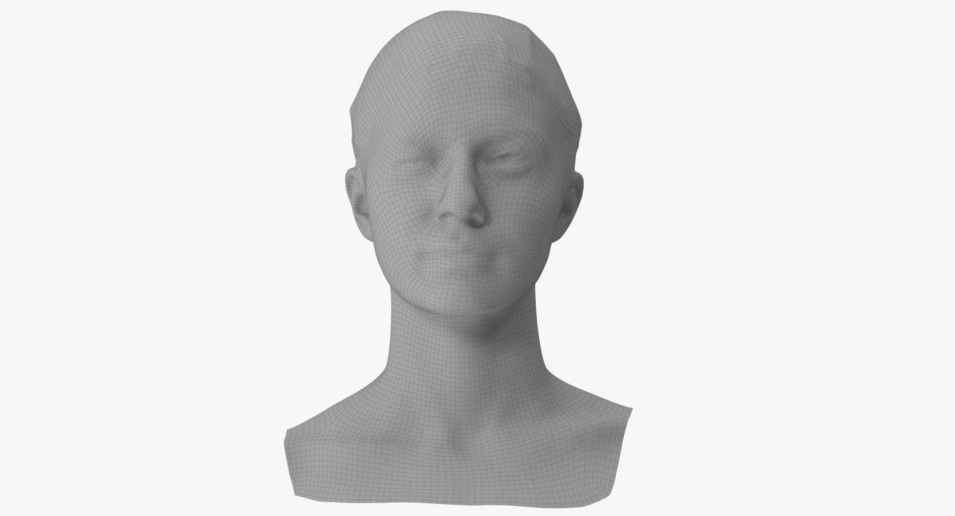 Penelope Human Head Wink 3D Model - TurboSquid 1695858