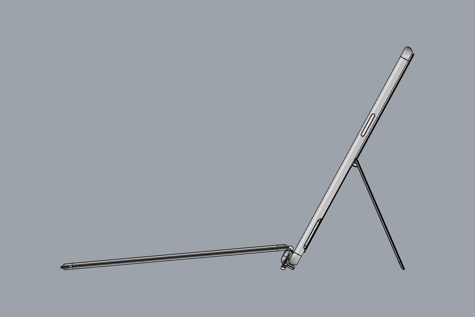 Surface Pro9 with Signature Keyboard model - TurboSquid 2142032