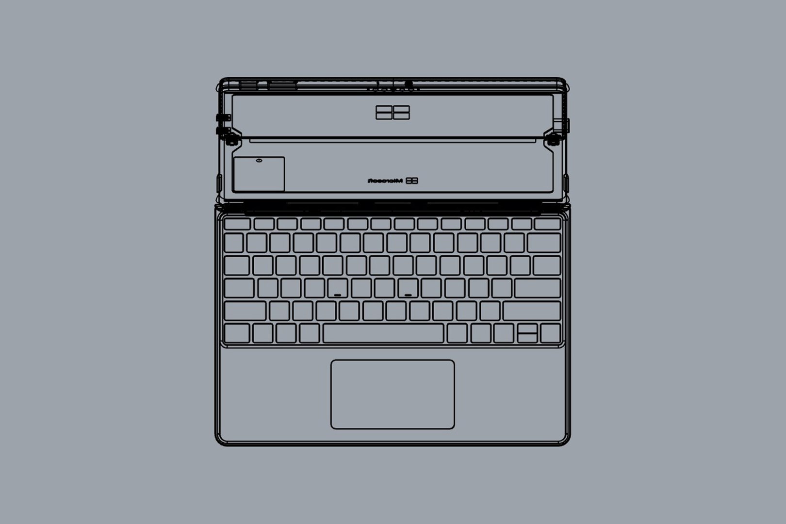 Surface Pro9 with Signature Keyboard model - TurboSquid 2142032