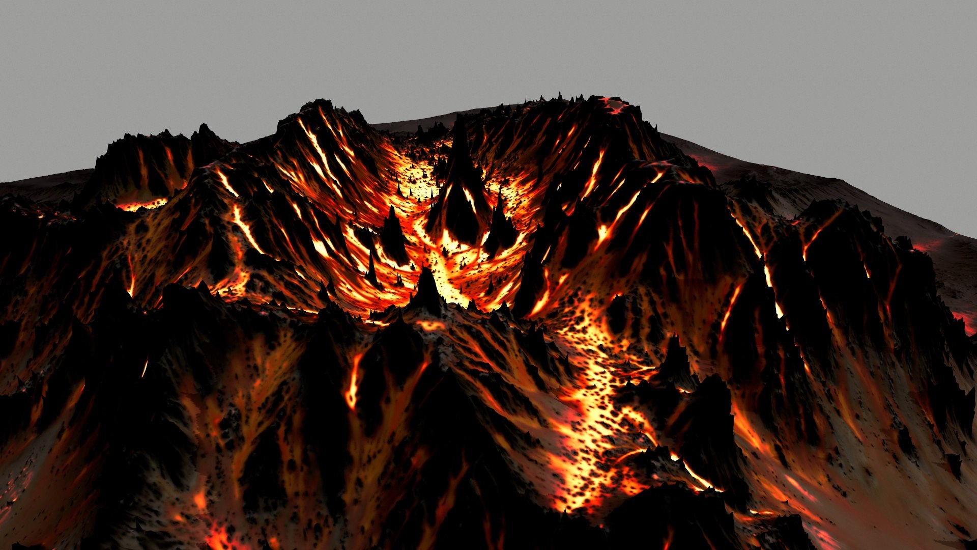 Volcano Model - TurboSquid 1638232