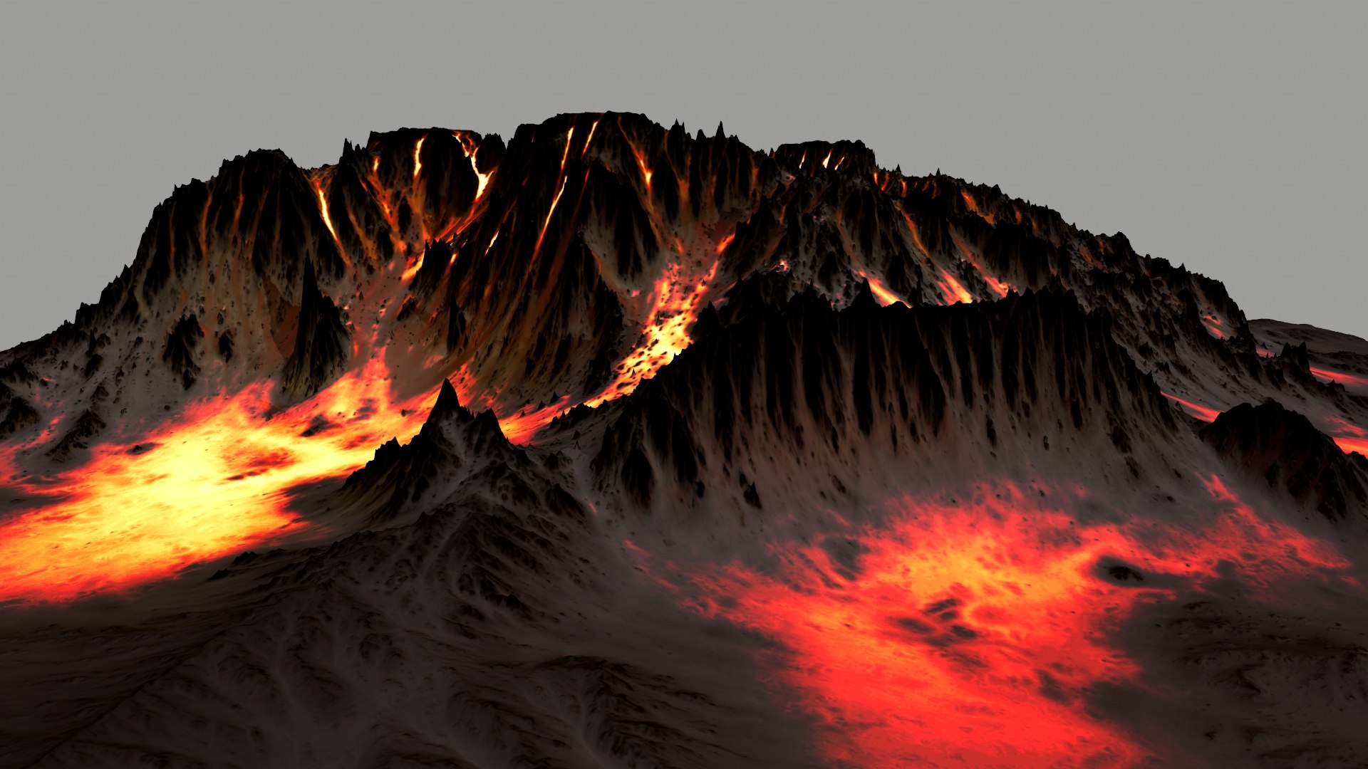 Volcano Model - TurboSquid 1638232