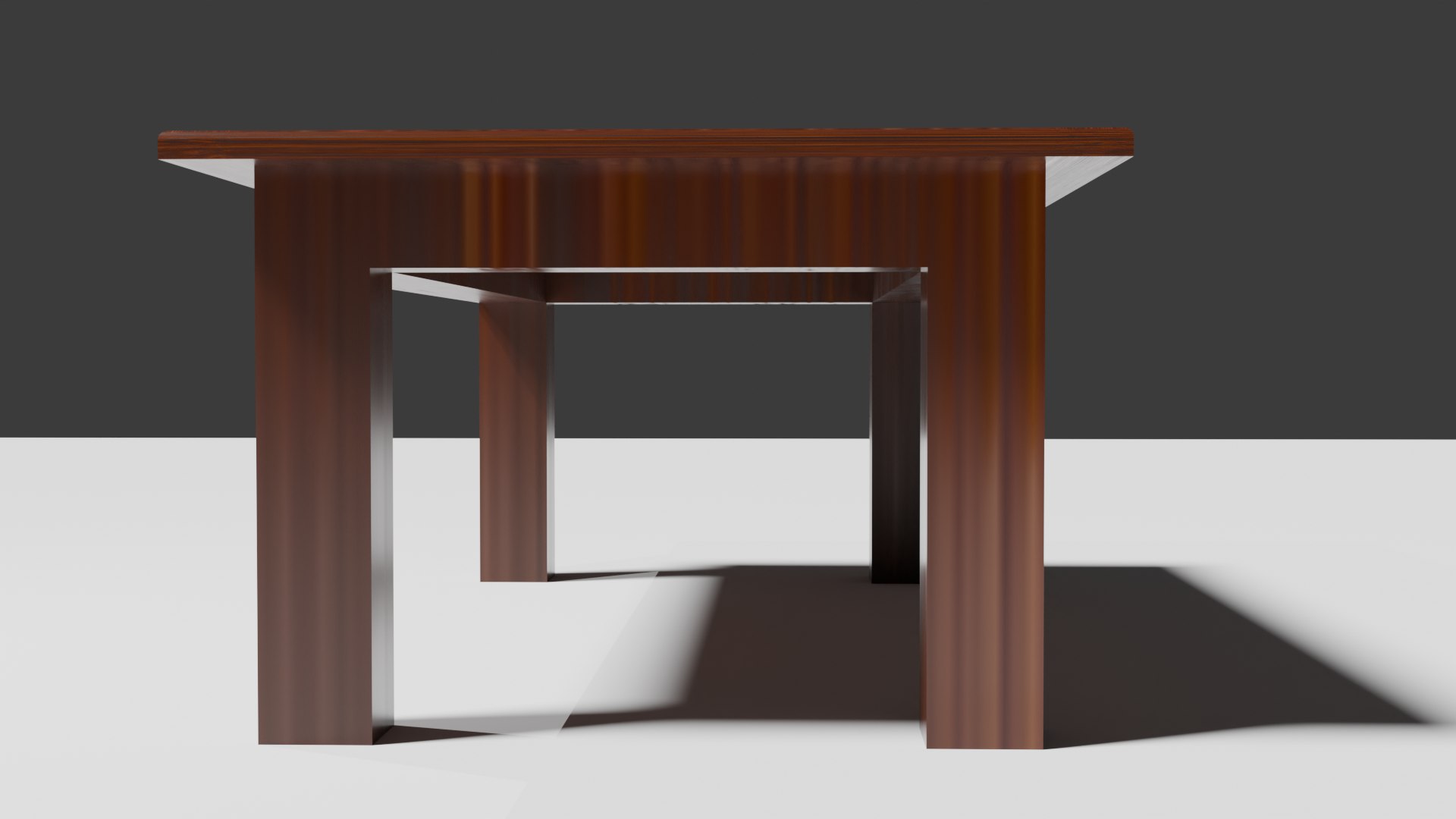 3D Wood Table model - TurboSquid 2183941