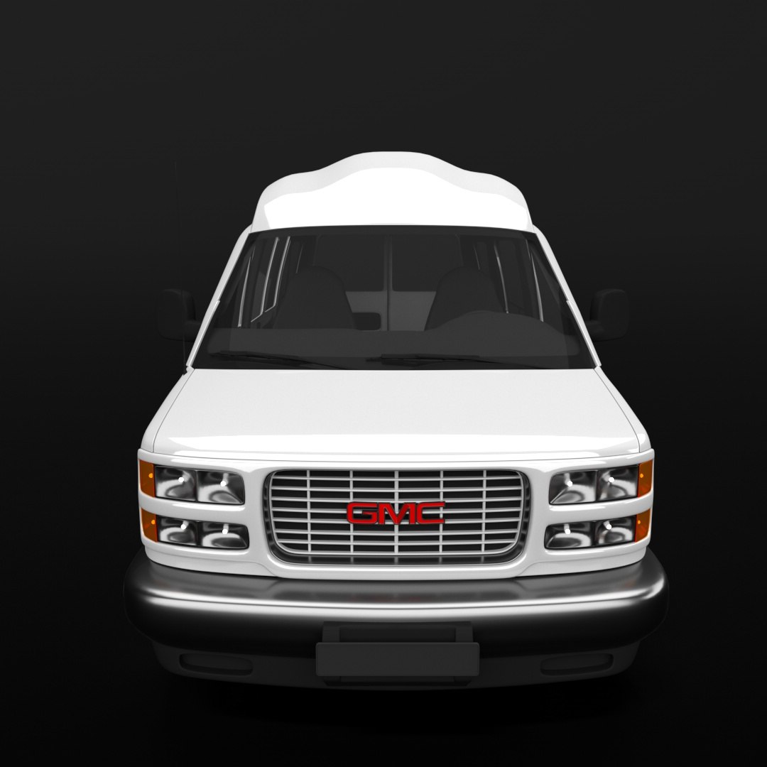 3D GMC Savana Cargo Van Model - TurboSquid 2336595
