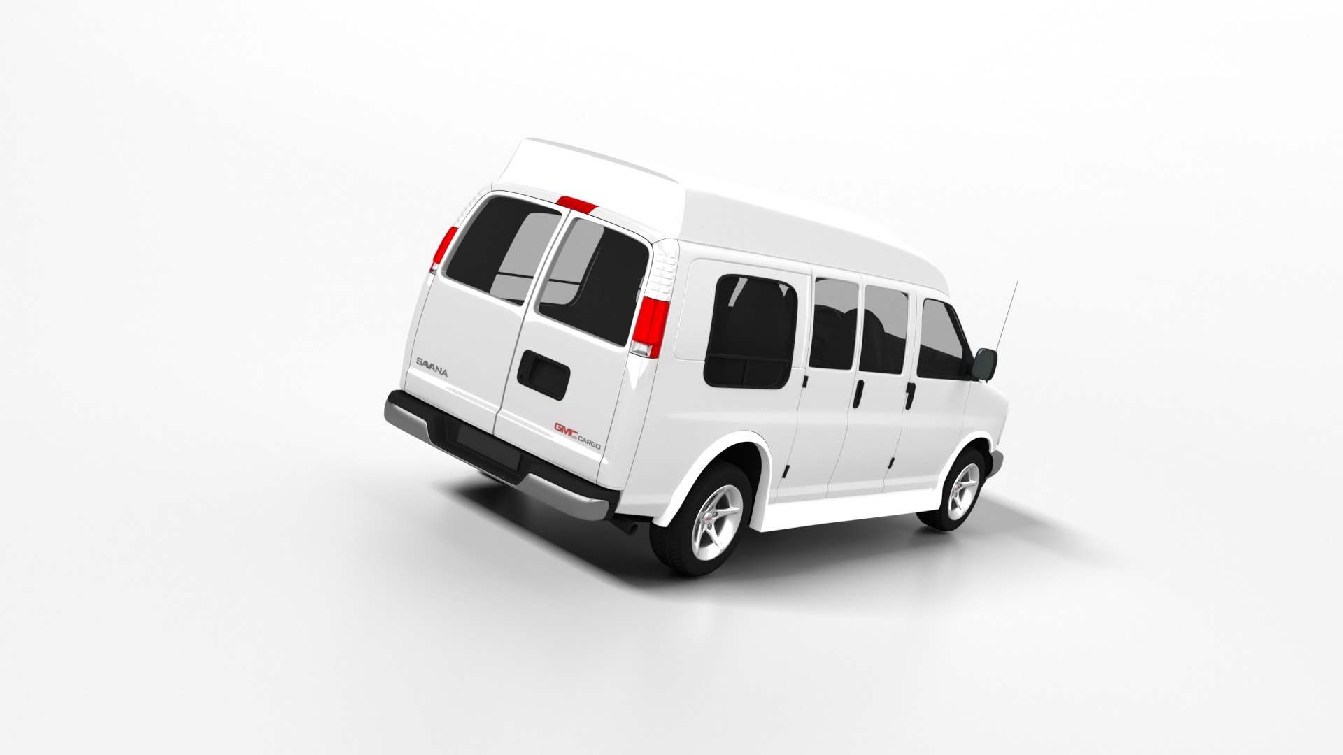 3D GMC Savana Cargo Van Model - TurboSquid 2336595