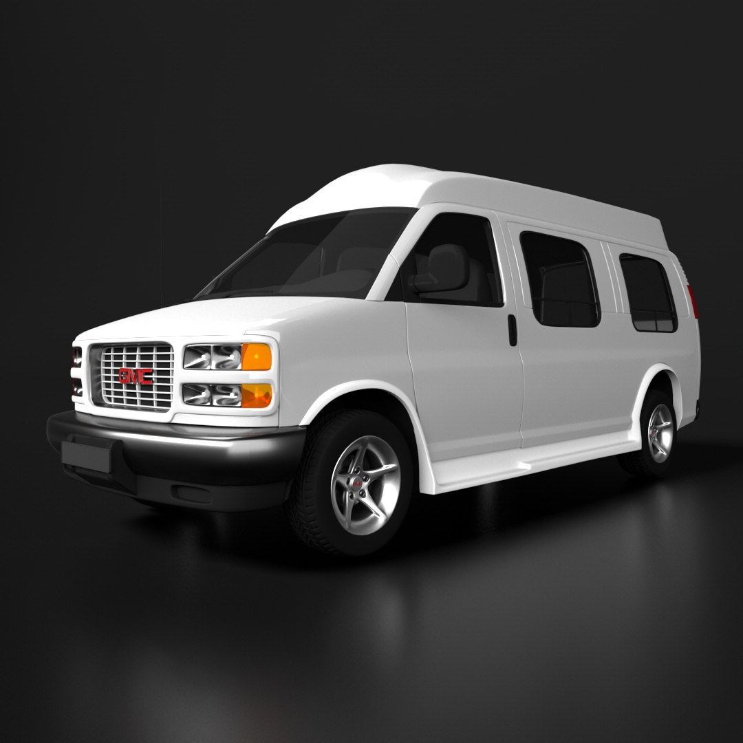 3D GMC Savana Cargo Van Model - TurboSquid 2336595