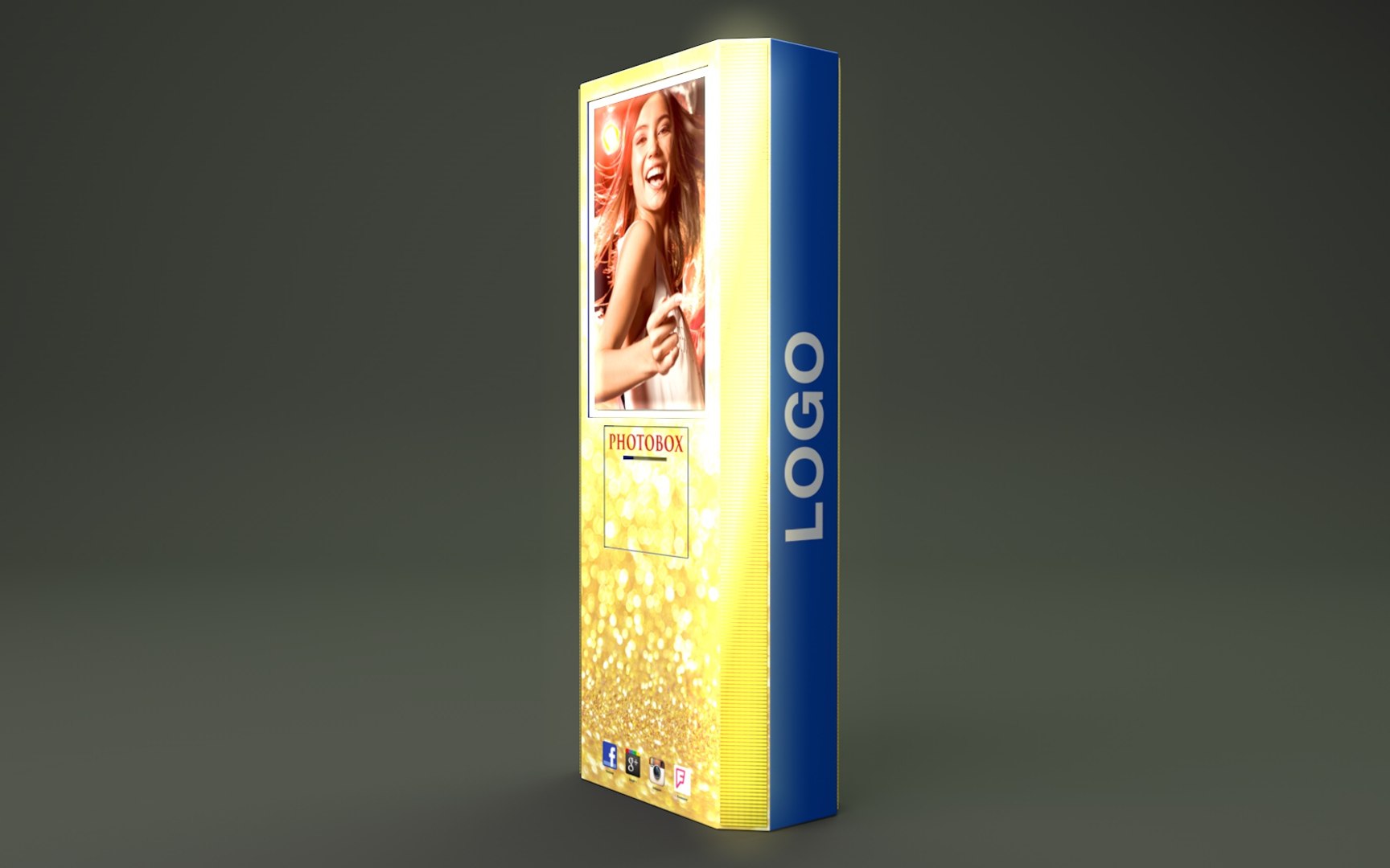 3d Photo Booth Model