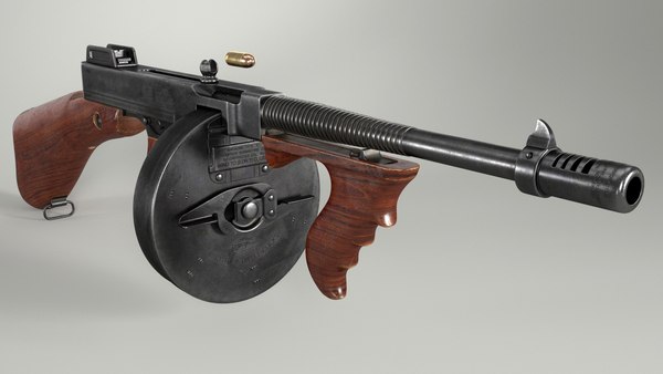modelo 3d Thompson M1928 - TurboSquid 2031910