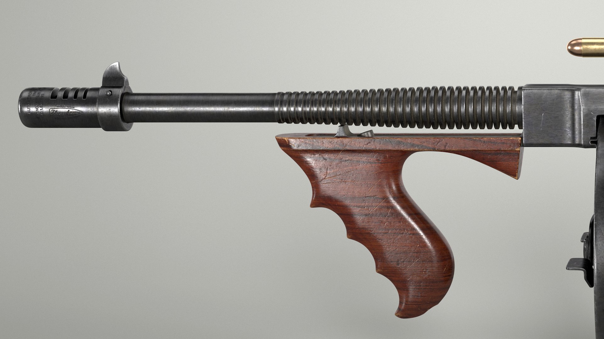 3D Thompson M1928 - TurboSquid 2031910