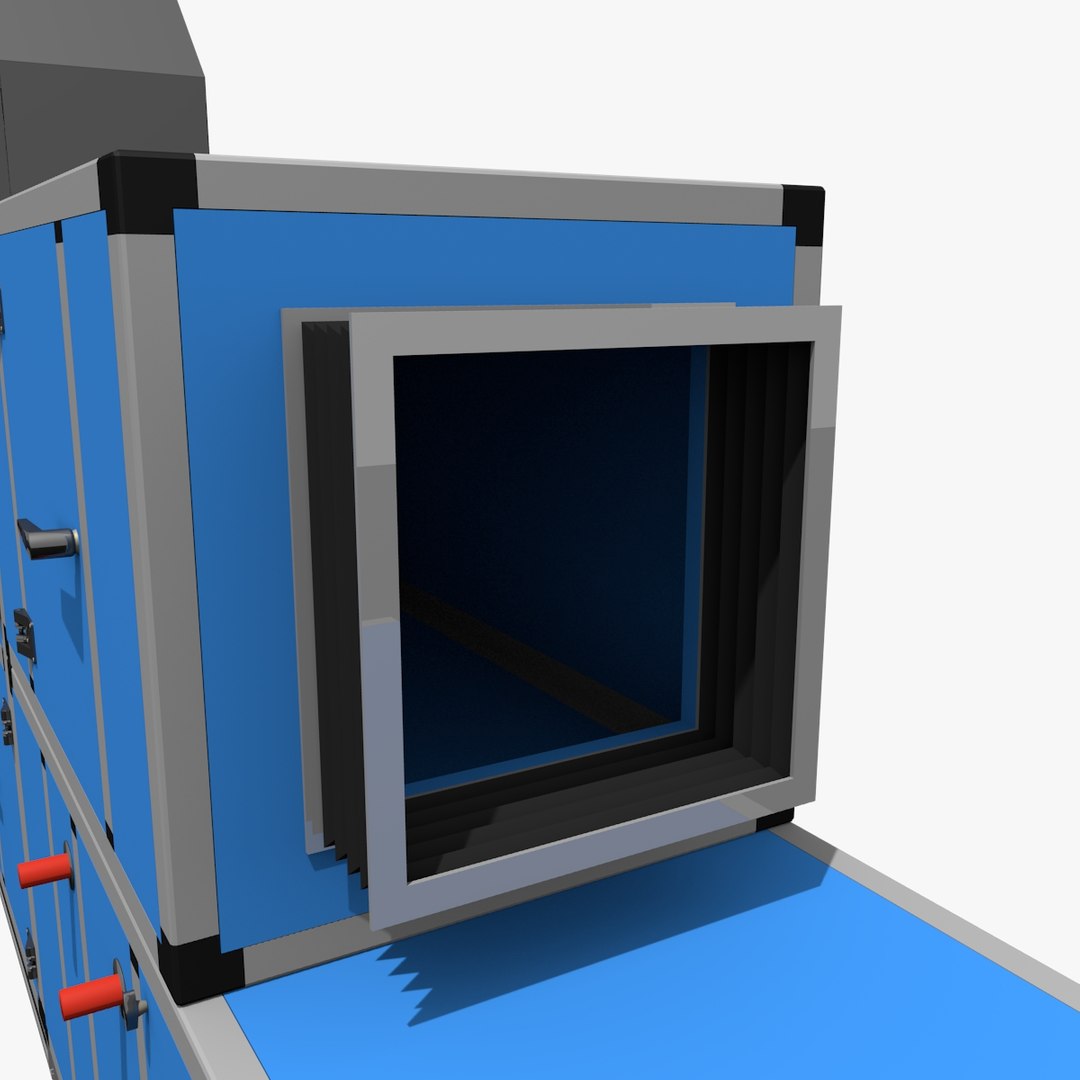 3d Ahu Air Handling Unit