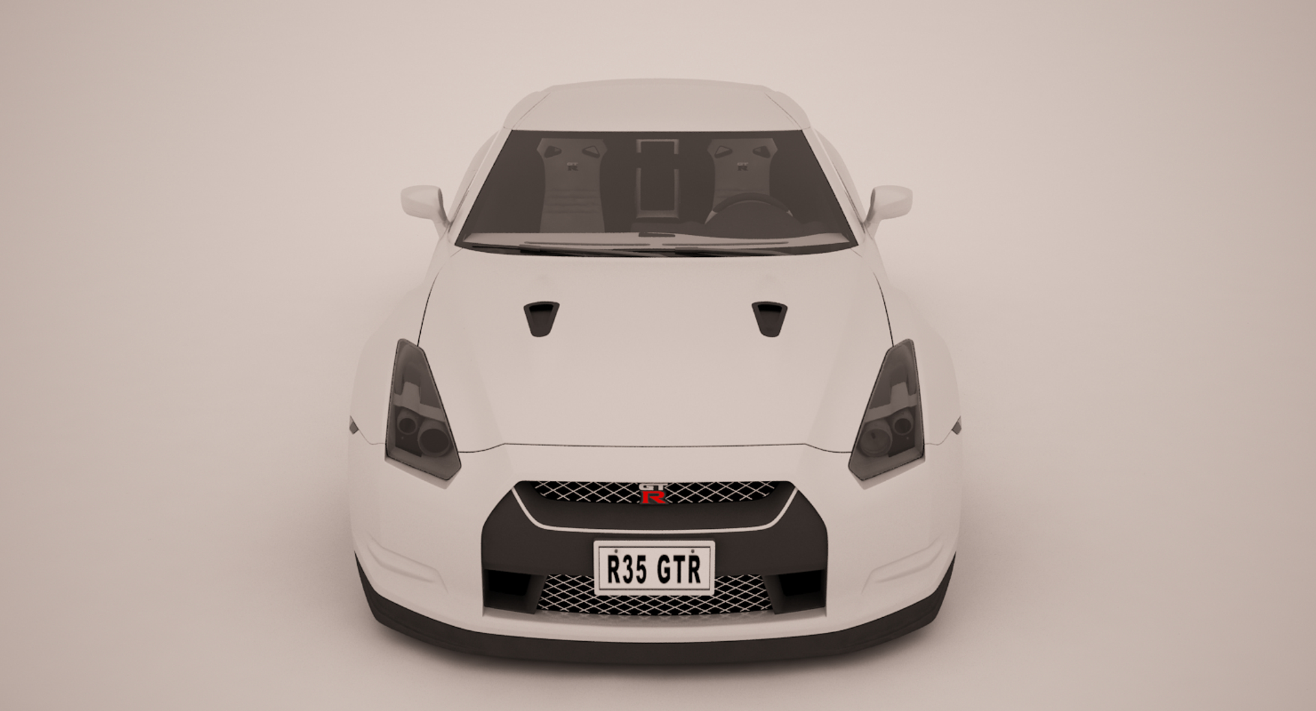 Nissan R35 Gtr 3d Max