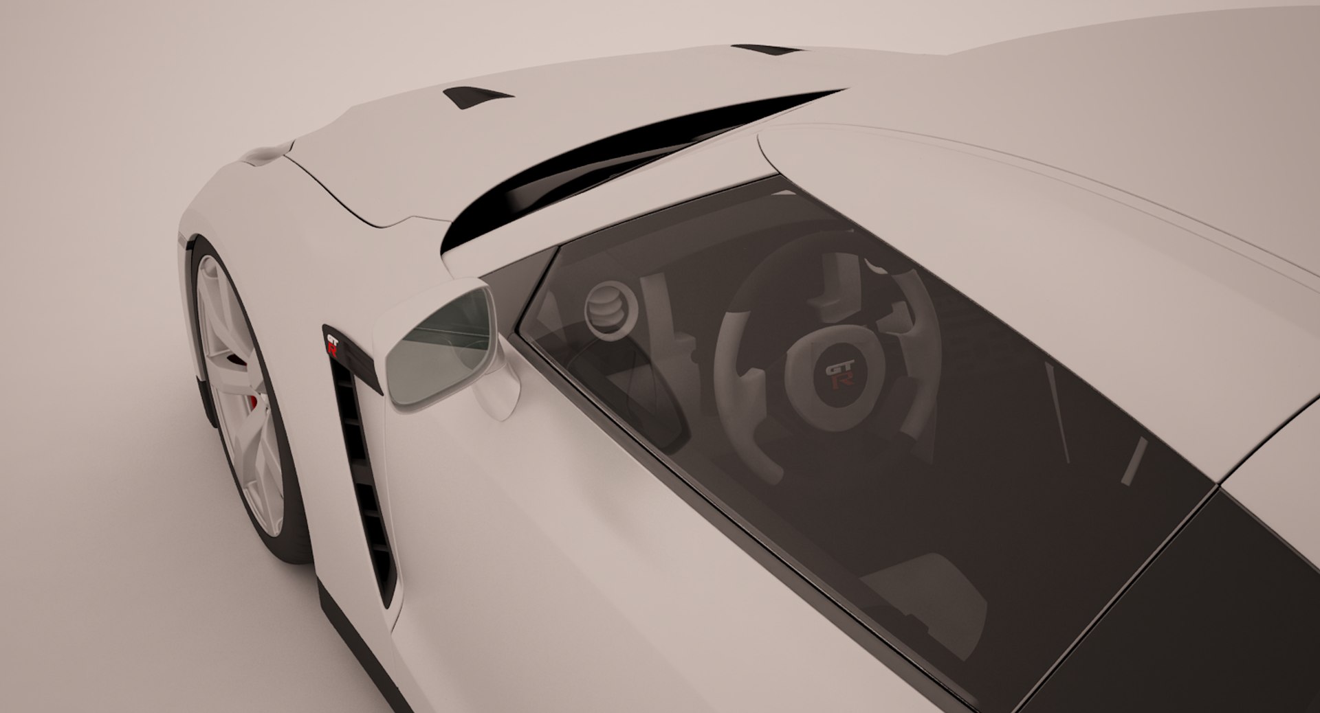 Nissan R35 Gtr 3d Max