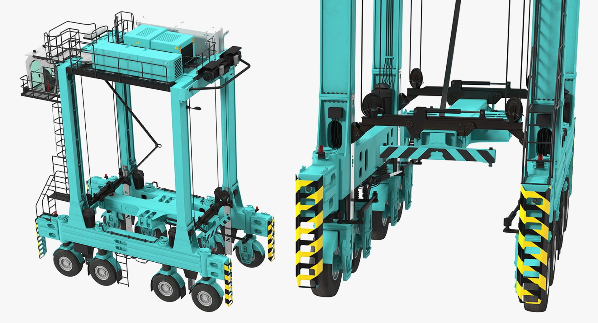 3D Hybrid Straddle Carrier - TurboSquid 1364824