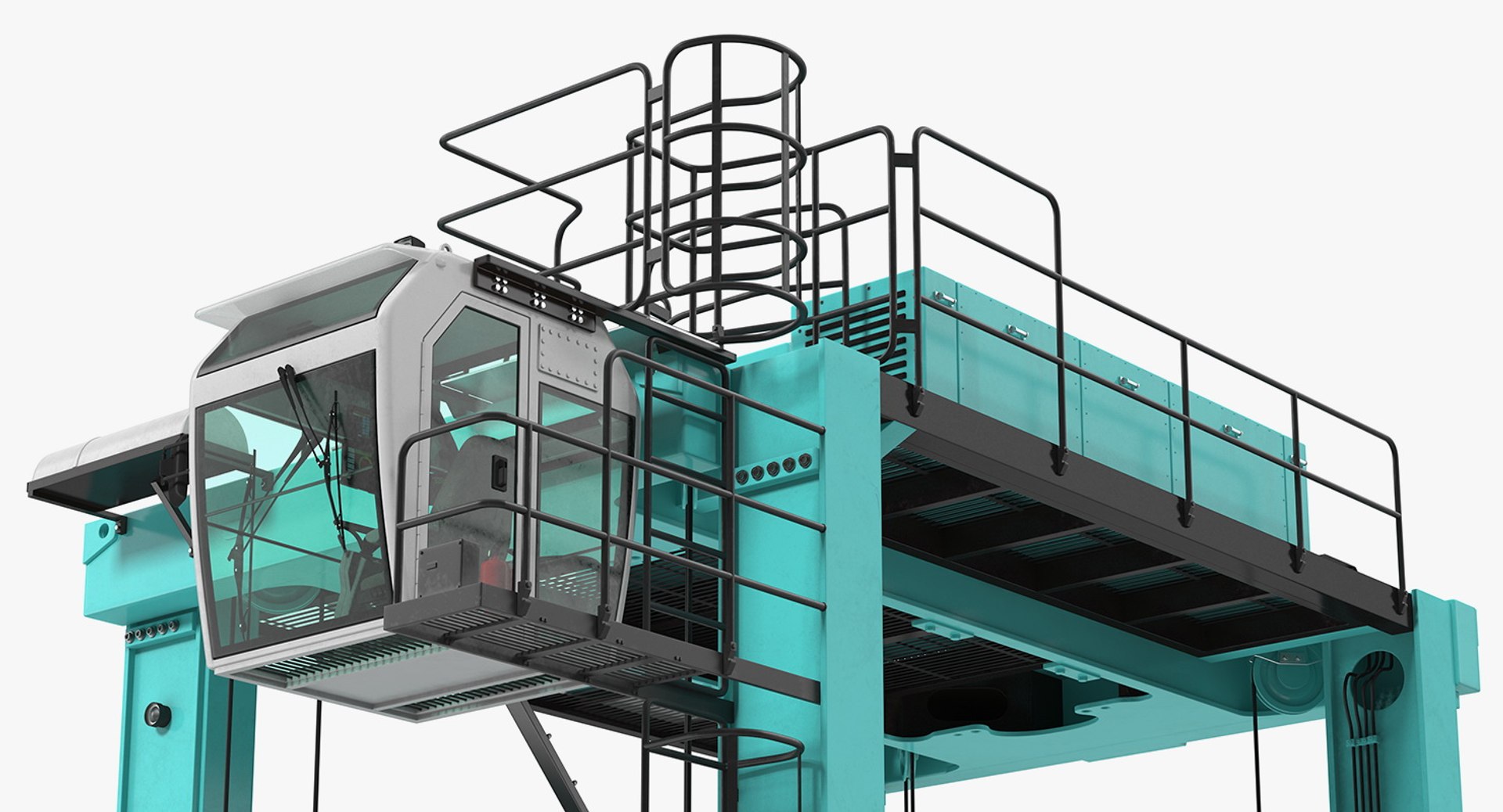 3D Hybrid Straddle Carrier - TurboSquid 1364824