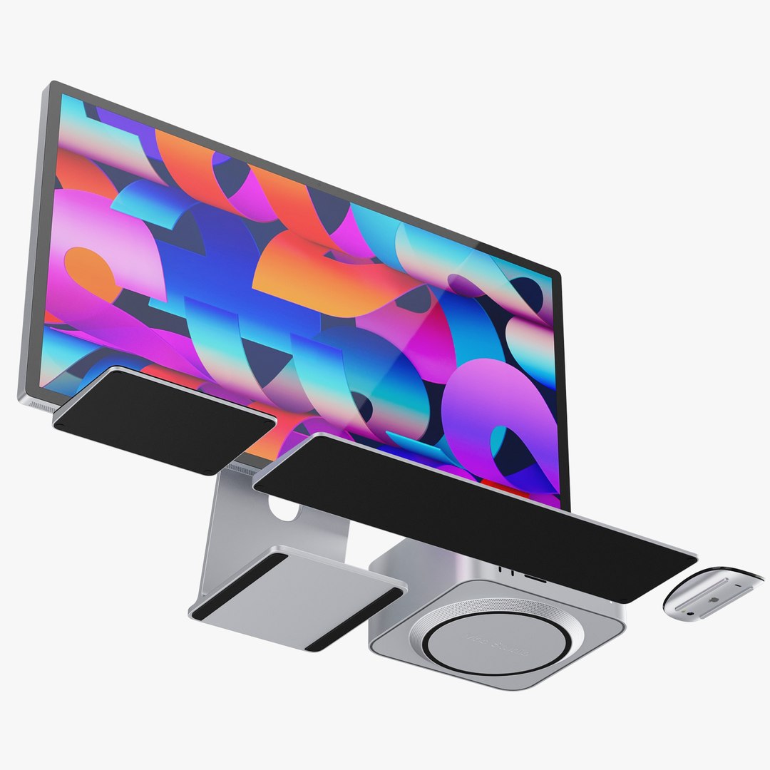 3D Apple Studio Display and Mac studio full set model - TurboSquid 1869704