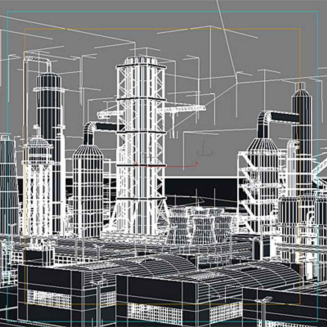 3d Industrial Harbour Ship Model