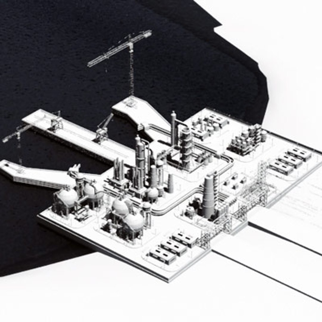 3d Industrial Harbour Ship Model