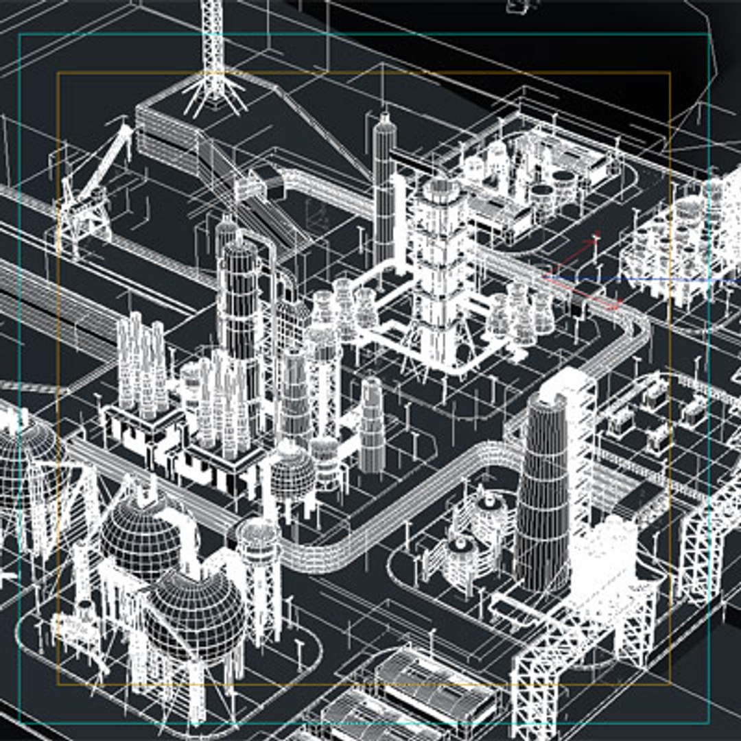 3d Industrial Harbour Ship Model